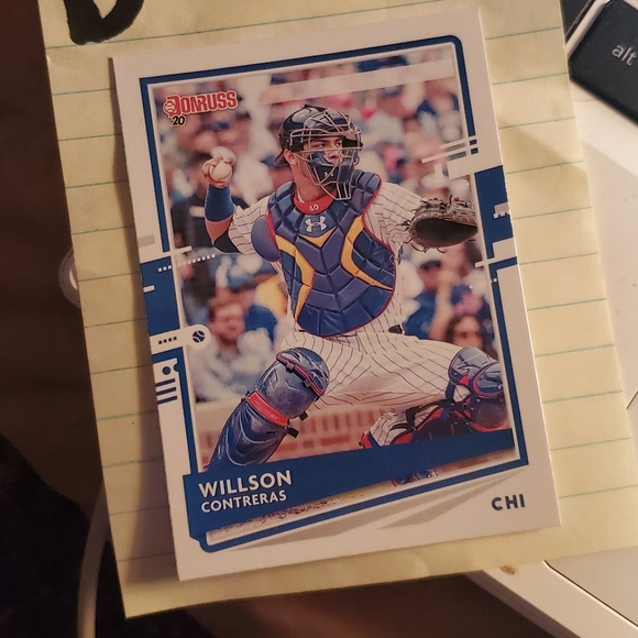 Other | Willson Contreras Baseball Card | Poshmark